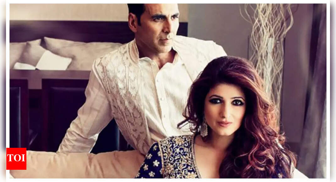 Akshay Kumar says, 'Main to anpadh aadmi hu'; calls wife Twinkle Khanna 'Dimaag Wali' | Hindi ...