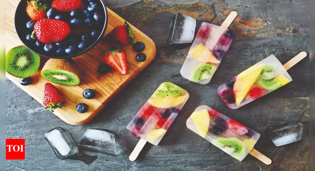Beat the heat with homemade fruit popsicles - Times of India