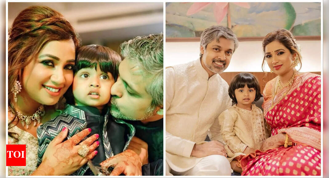 Shreya Ghoshal wishes son Devyaan a happy third birthday - Times of India