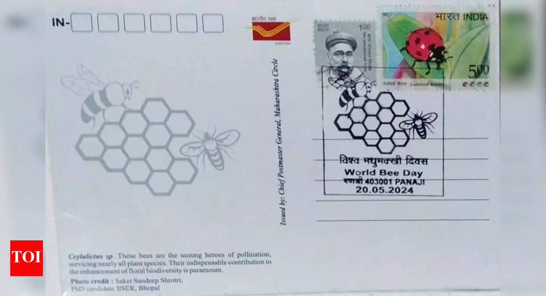 Commemorative stamp released in honour of nature’s pollinators | Goa ...