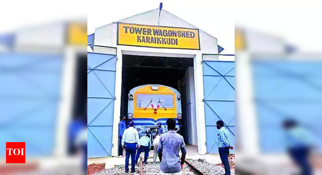 Tower Wagon Shed: Tower Wagon Shed Opened in Madurai Railway Division ...