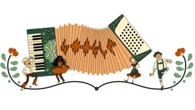 Google Doodle marks patent anniversary of musical instrument Accordion ...