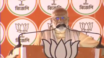 'Cow hasn't given milk yet but ...': PM Modi's 'ghee' dig at INDIA bloc ...