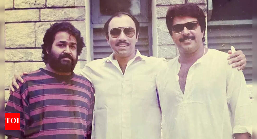 Sibi Sathyaraj shares rare photo of Mammootty, Mohanlal, and his father ...