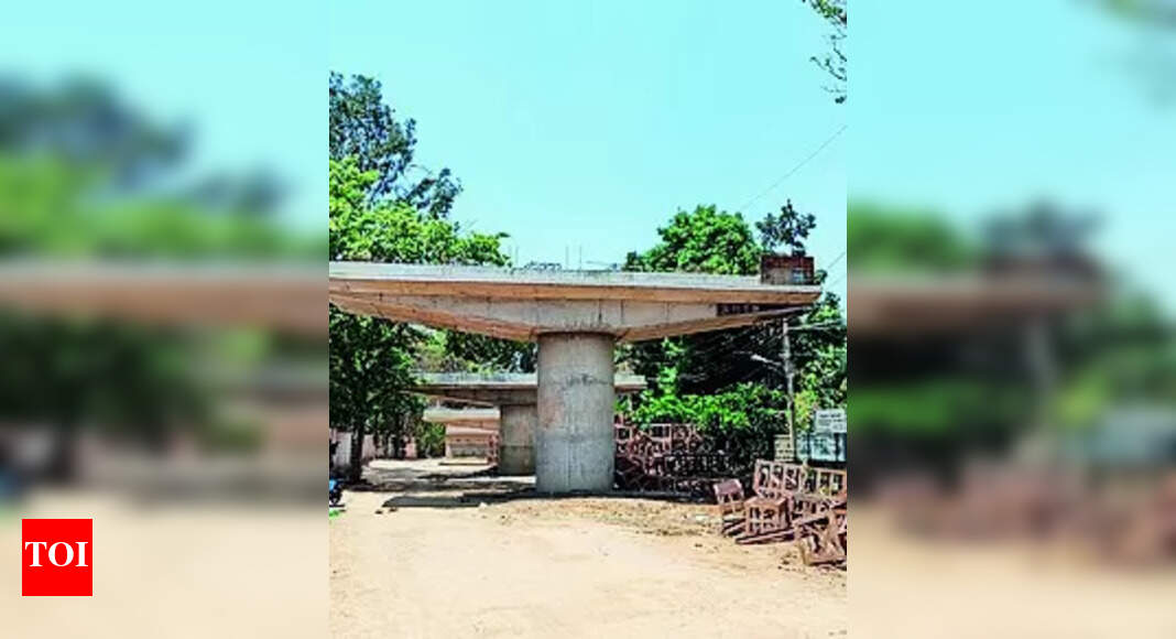 Construction: Delay in ROB work over land issues causes concerns | Bengaluru News - Times of India
