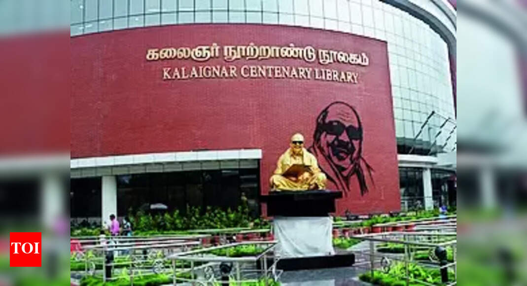 Kalaignar Centenary Library: Clogged drain led to water entering ...