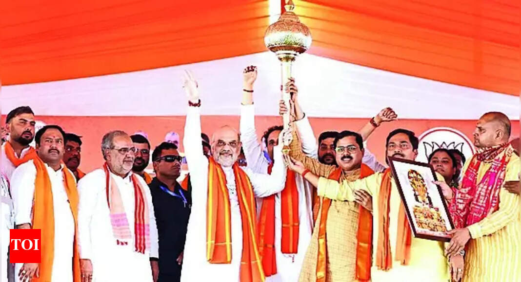 SC/ST: Saving OBC, SC/ST reservation is Modi’s guarantee, says Shah | Lucknow News - Times of India