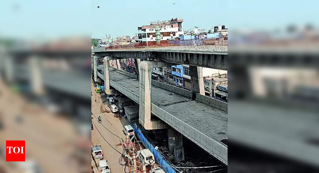 Double-Decker Flyover: Double-decker flyover likely to be completed by Jan '25 | Patna News ...