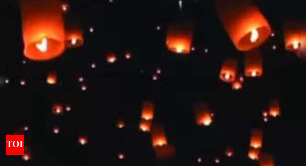 Lantern festival on Morjim beach switched off | Goa News - Times of India