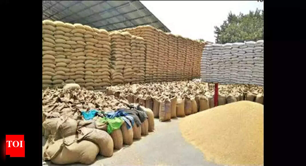 Wheat procurement surpasses last year’s total as foodgrain stock with ...