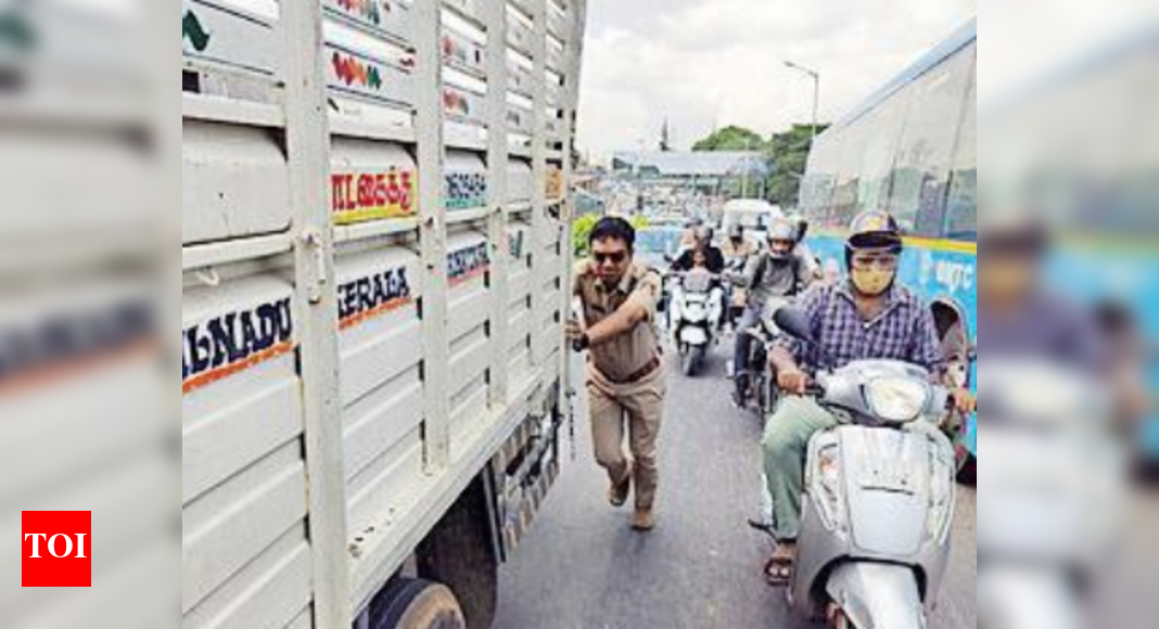 No fuel or toolkit? You can be fined if vehicle blocks road | Bengaluru ...