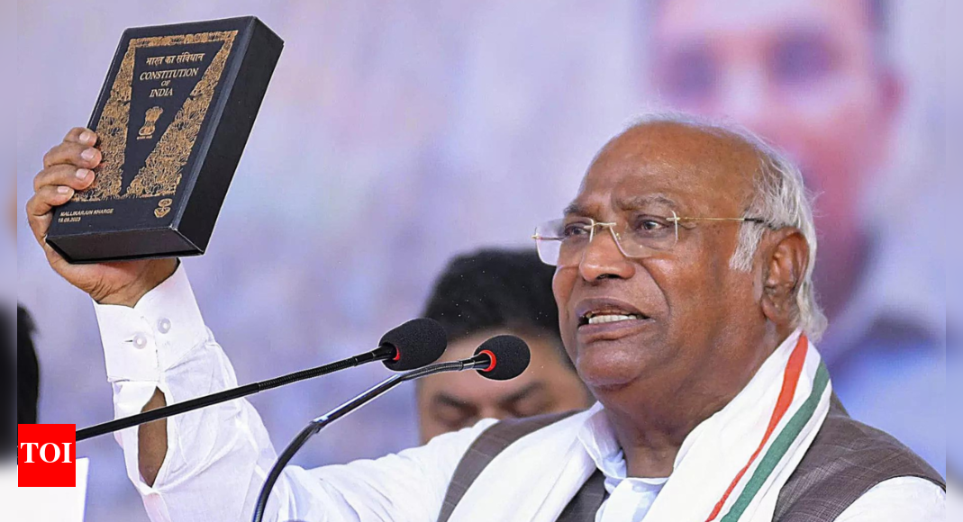 'Vote for unity, justice, important issues,' Mallikarjun Kharge urges ...