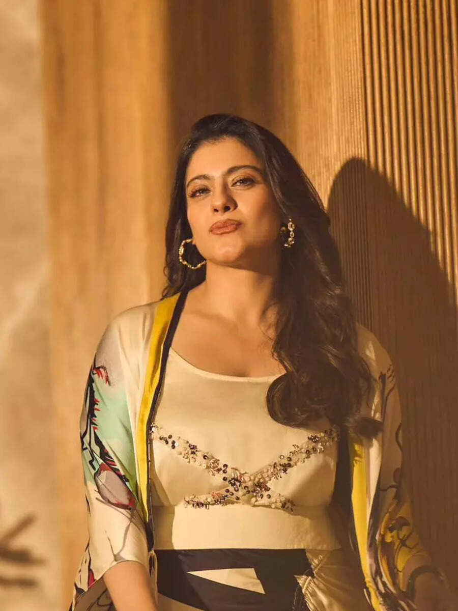 Kajol stuns in funky party outfit: The ultimate trendsetter | Times of ...