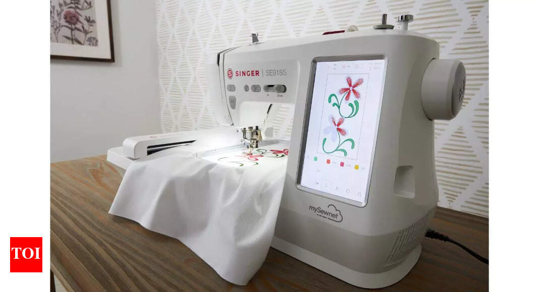 This new Wi-Fi-enabled machine from Singer comes with an app and colour ...