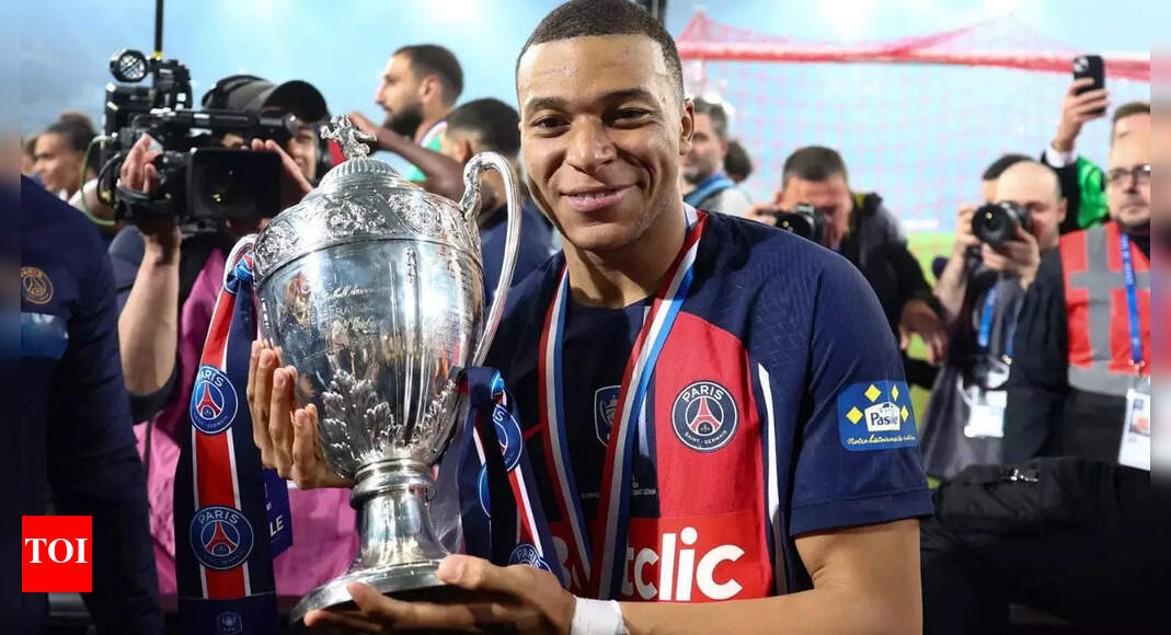 Paris Saint-Germain win French Cup final on Kylian Mbappe's farewell ...