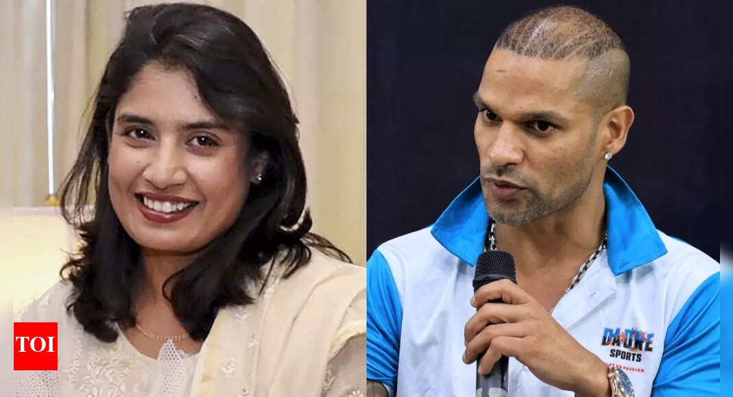 "Heard I was marrying Mithali Raj," Shikhar Dhawan recalls hilarious ...