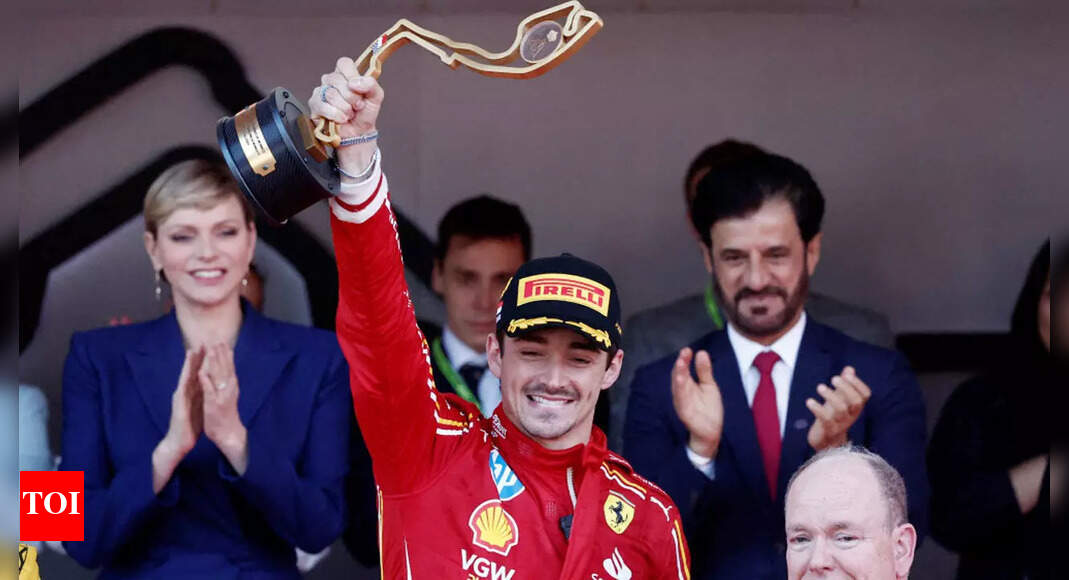Ferrari's Charles Leclerc wins first home Monaco Grand Prix | Racing ...