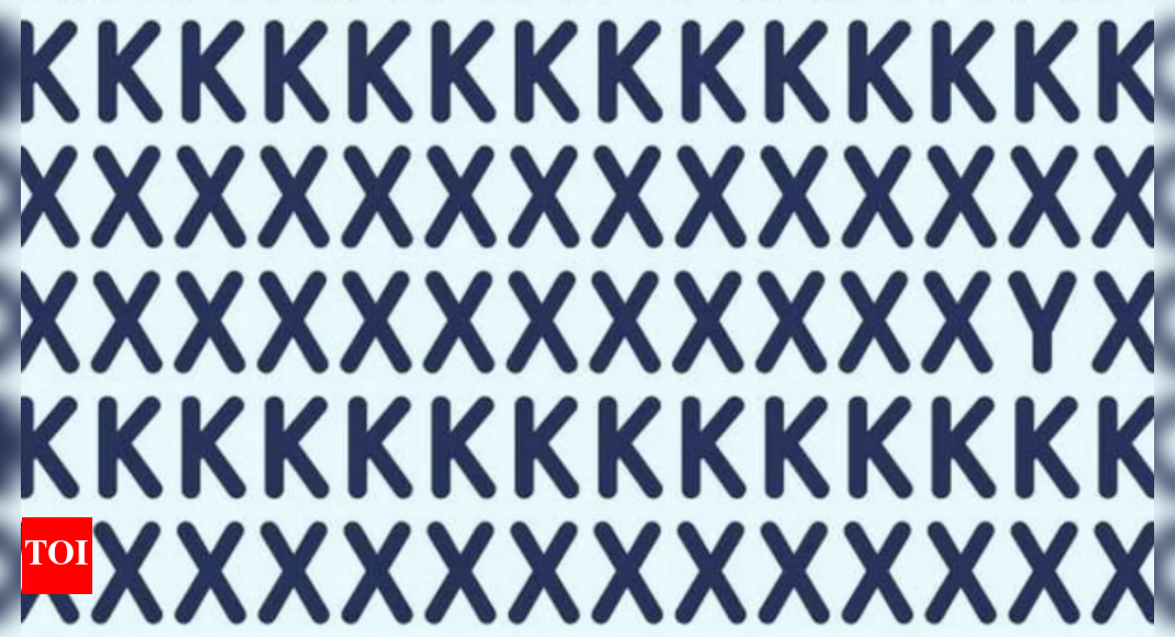 Brain Teaser: Only a genius mind can spot the odd letter in 13 seconds ...