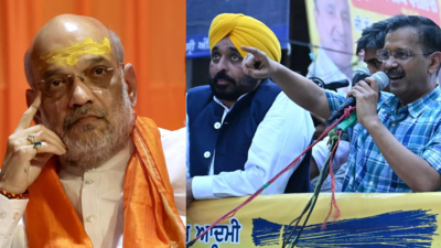 'Threatening to topple govt': Kejriwal accuses Shah of hatching 'conspiracy' against AAP in ...