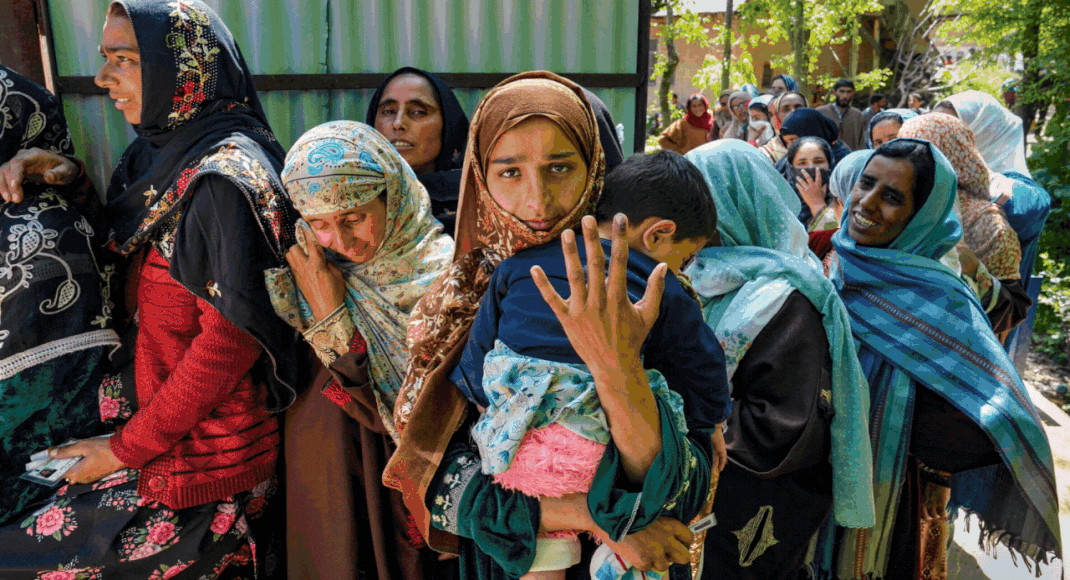 At 58.5%, J&K records highest overall turnout in 35 years | India News ...