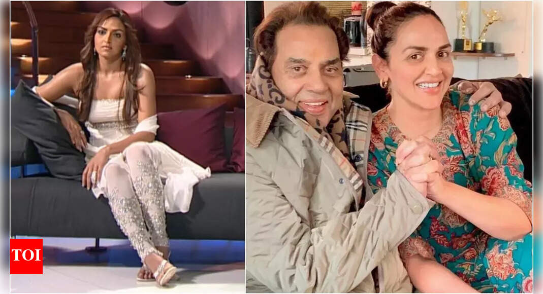 Esha Deol wears salwar-kameez on Koffee with Karan for dad Dharmendra ...