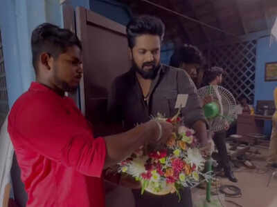 Here's how actor Pravin Adithya celebrated his 32nd birthday - Times of ...