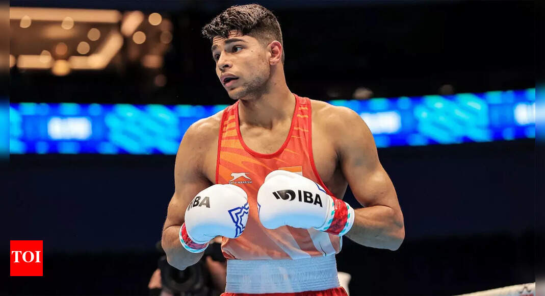 Boxer Nishant Dev outclasses Otgonbaatar in World Olympic Qualifiers ...