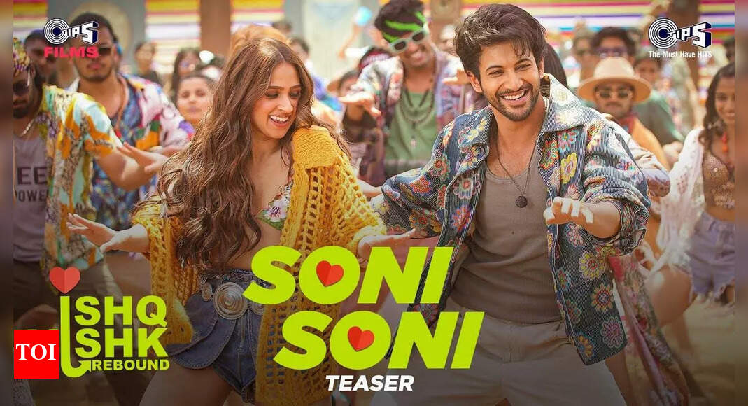 Sanya Malhotra and Rohit Saraf Dance to 'Soni Soni' from 'Ishq Vishk ...