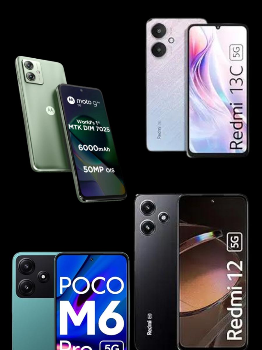 7 Best Phones Under ₹15000 in June 2024 : iQOO Z9X, Moto G64, Vivo T3X, Xiaomi Redmi 12 5G ...