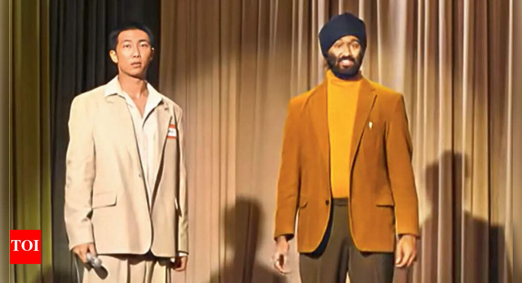 Taz Singh: RM is really cool as a person | K-pop Movie News - The Times of India