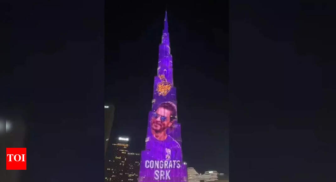 Watch: Burj Khalifa turns purple to celebrate KKR's triumph in IPL 2024 ...