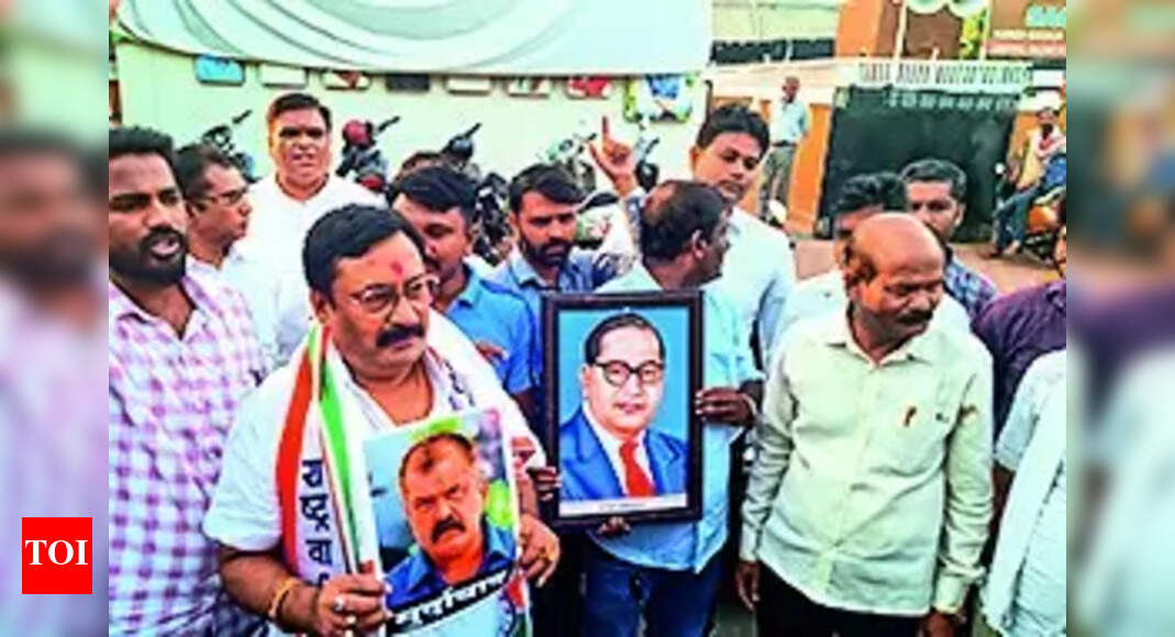 Awhad: NCP lodges FIR against Awhad, BJP protest today | Nagpur News ...