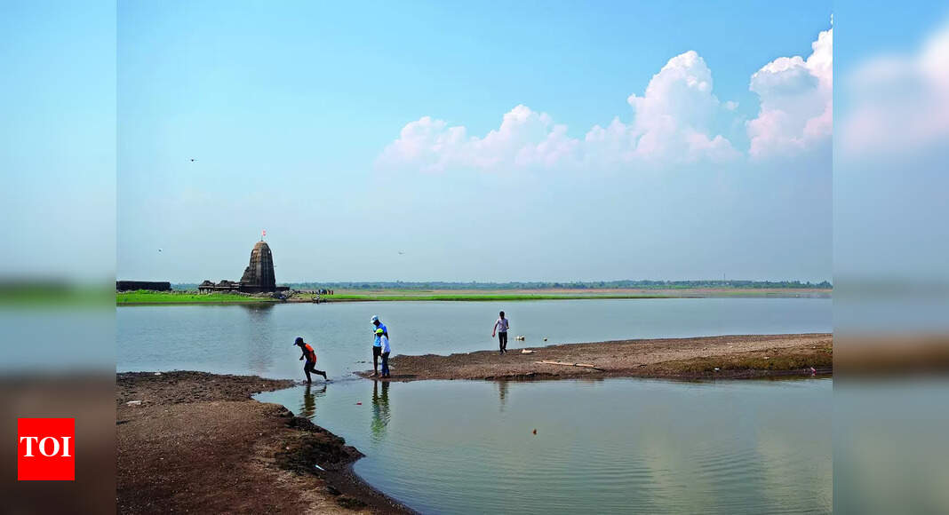 Ujani Dam: Ujani dam level dips to lowest in 40 years, Indapur villages ...