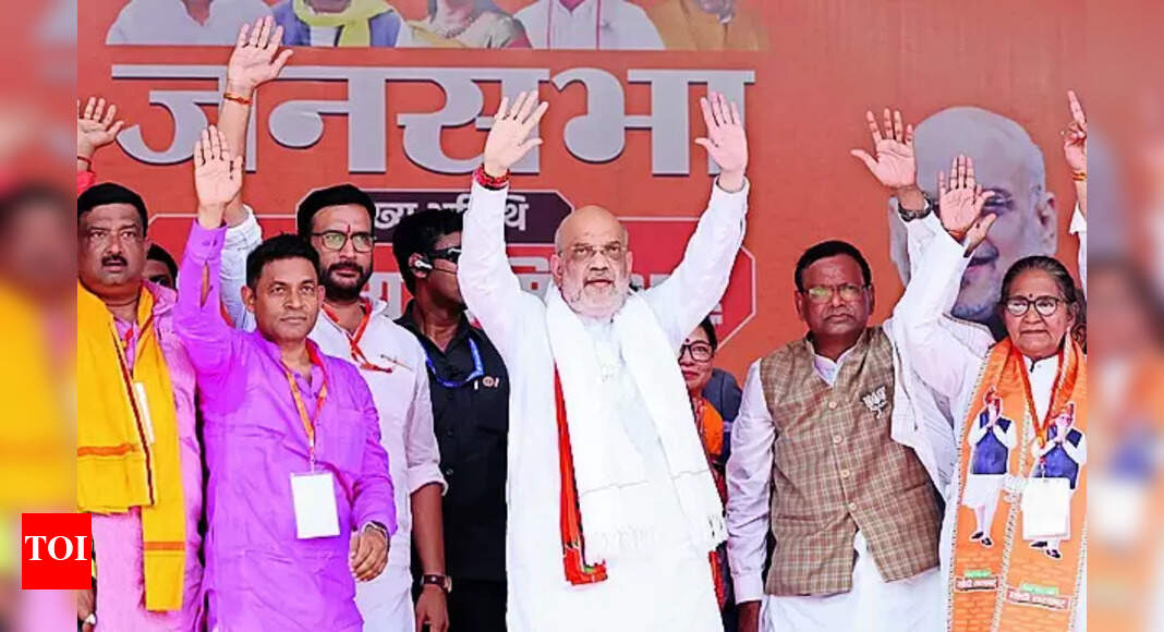 Amit Shah: Union Home Minister Amit Shah Targets Congress and SP for ... Amit Shah: Union Home Minister Amit Shah Targets Congress and SP for ...
