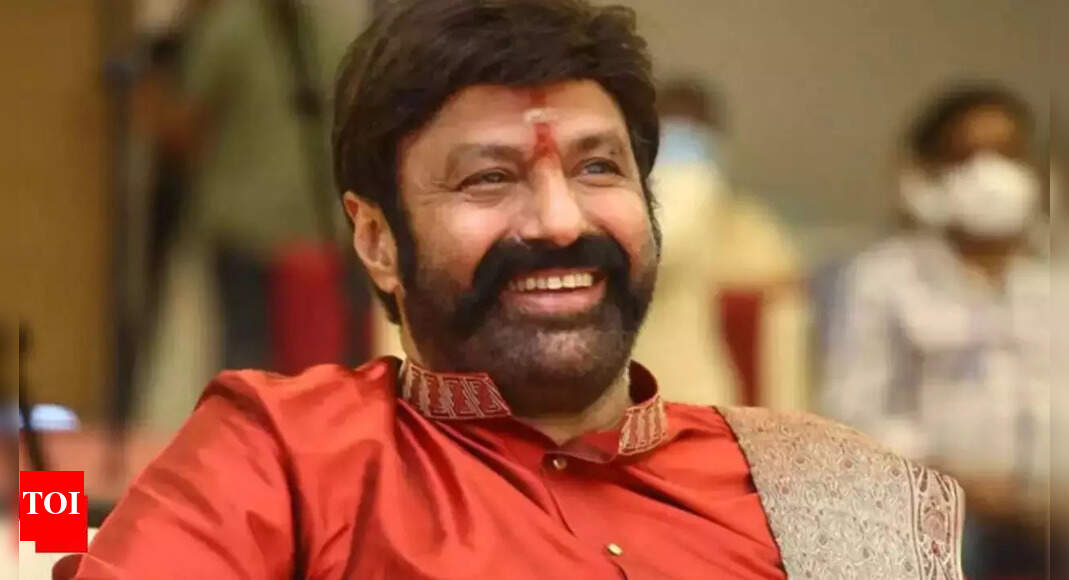 Actor Balakrishna pushes heroine on stage, producer calls it 'friendly ...