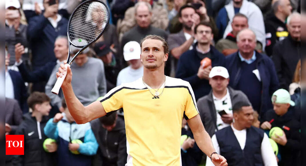 Alexander Zverev sees off Belgium's David Goffin to enter French Open third round | Tennis News ...