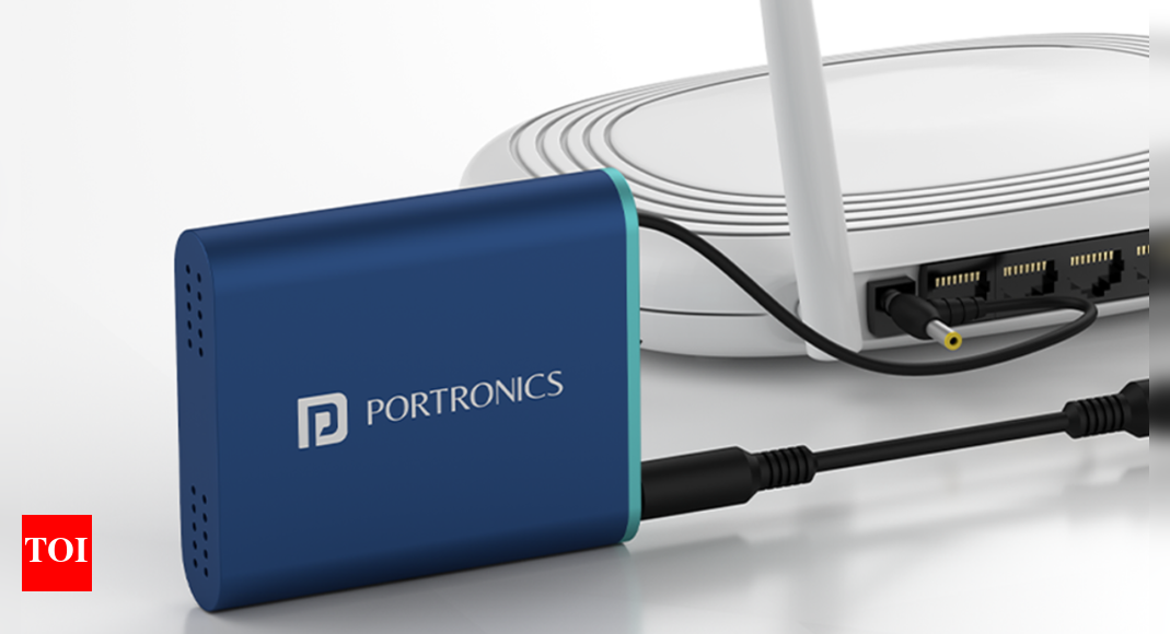 Portronics launches Power Plus mini UPS for Wi-Fi routers: Price, specs ...