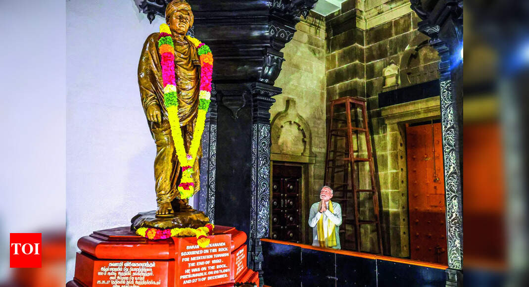 Modi: Modi begins 42-hour meditation | Madurai News - Times of India