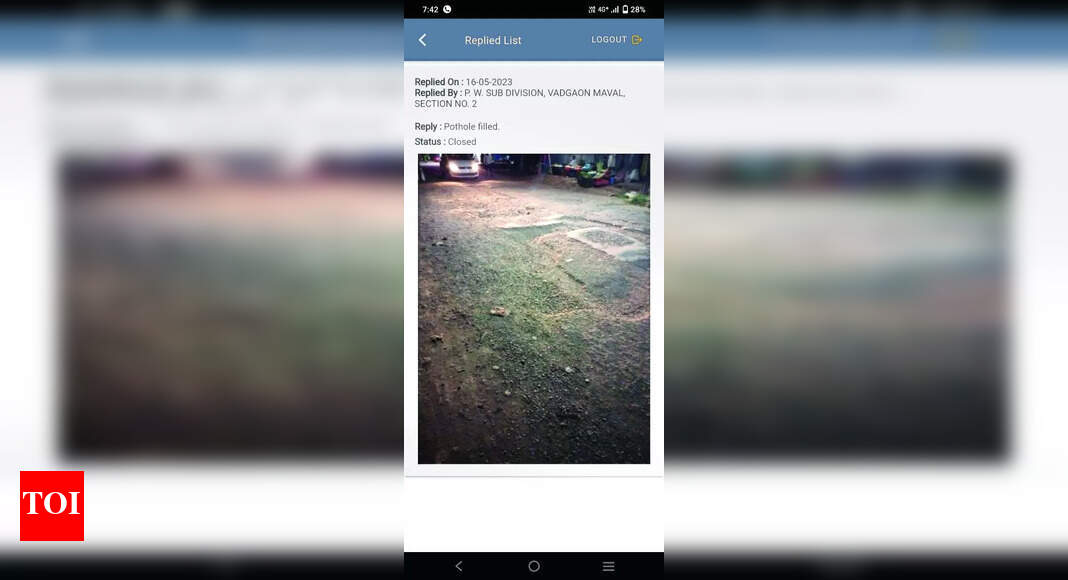 PWD Pothole App: PWD pothole app likely to be up and running after LS ...