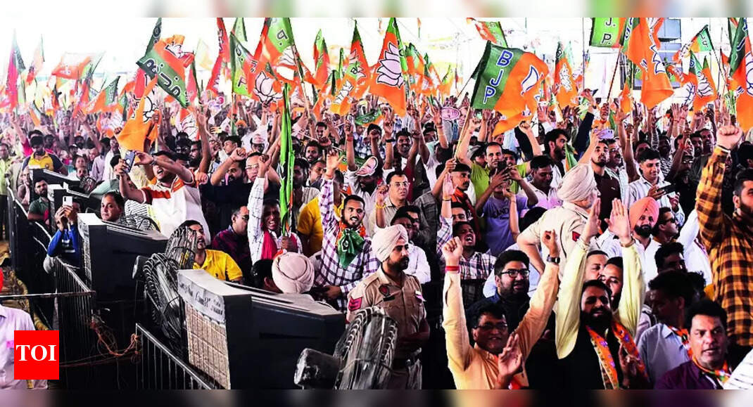 Yogi Rally Ludhiana: BJP campaign reaches a crescendo with Yogi rally ...