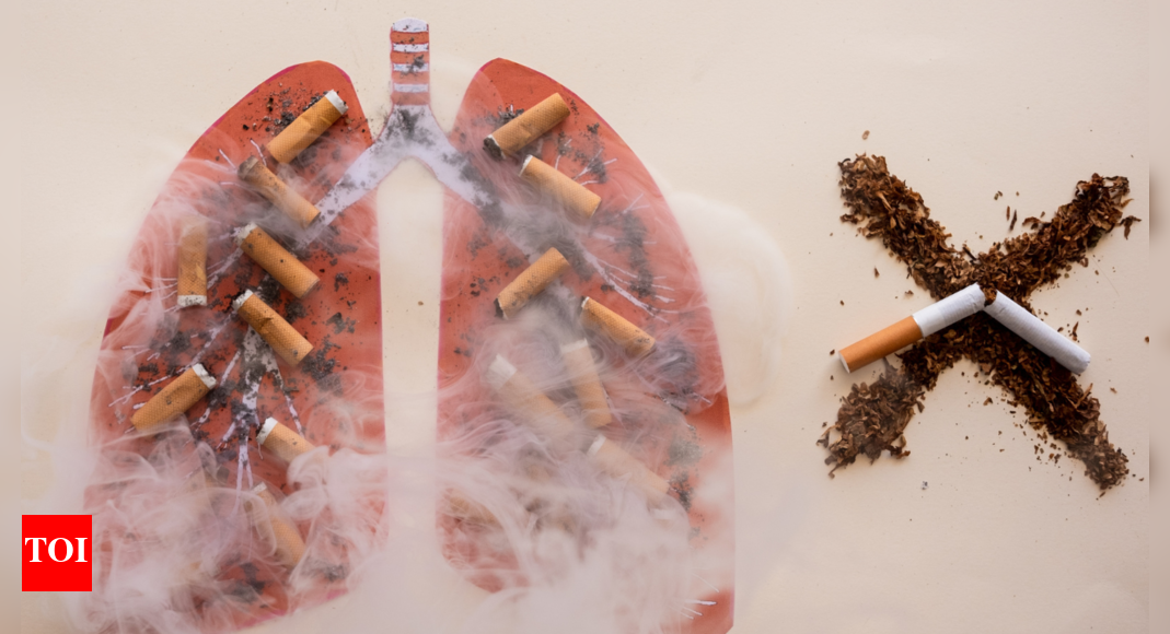 How much does smoking contribute to Lung Cancer? - Times of India