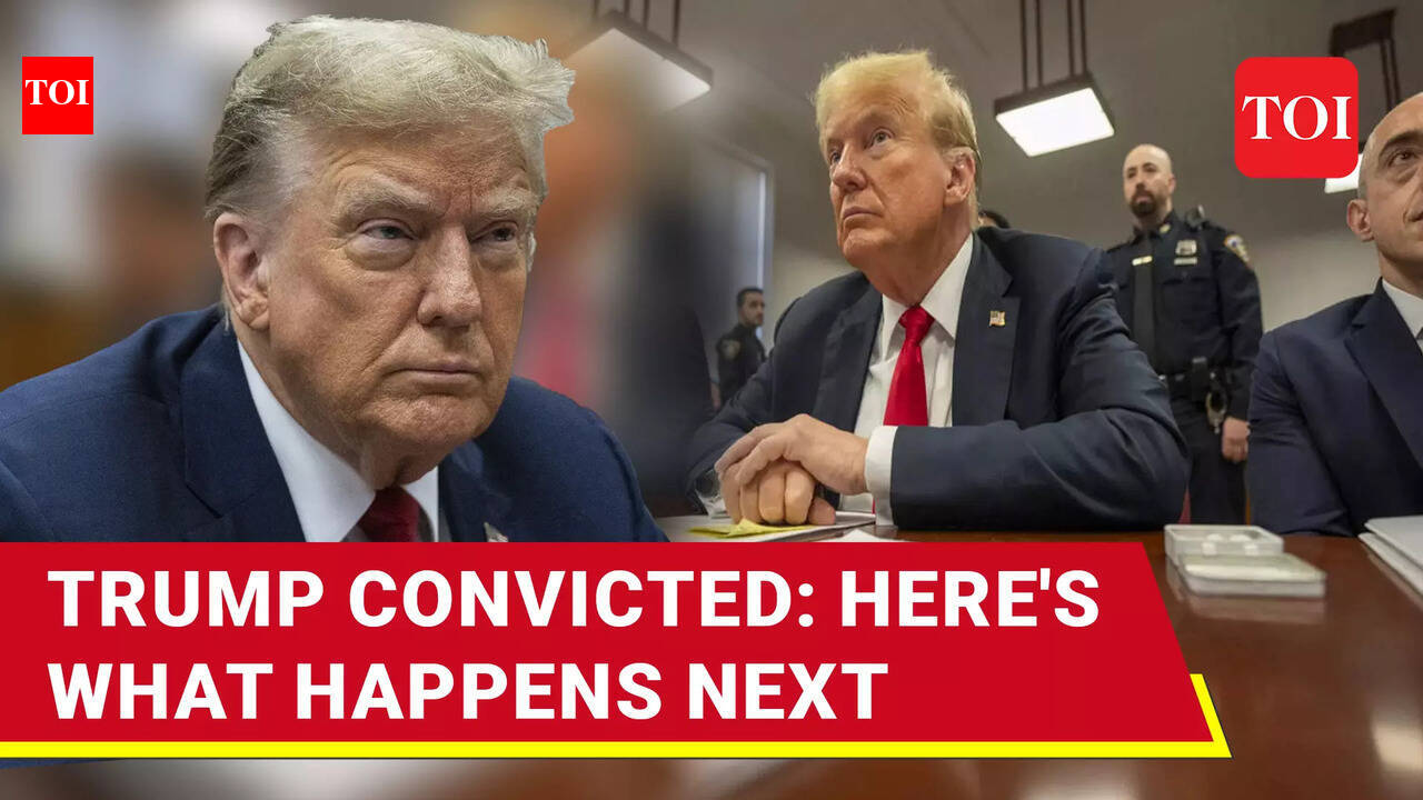 Trump Becomes First-Ever Convicted U.S. President; Impact Of Verdict ...
