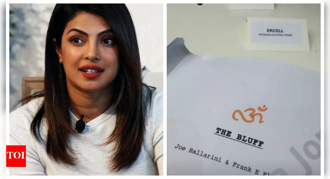 Priyanka Chopra kick-starts shooting for Frank E Flowers' 'The Bluff ...