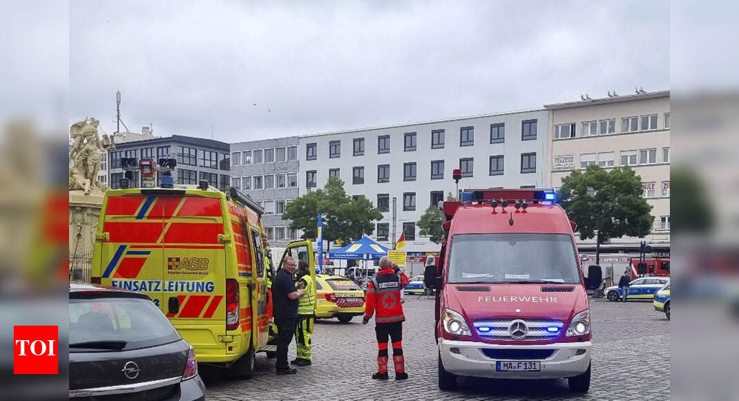 Stabbing in Germany: Several people hurt in knife attack in Mannheim ...