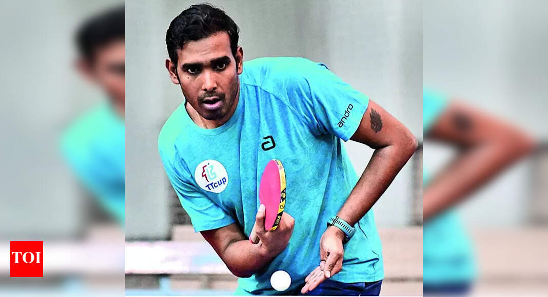 Sharath Kamal: Sharath Kamal focuses on doubles for Paris Games | Delhi ...