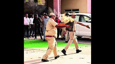 Fire Safety: JMC-H conducts mock drill for better fire safety | Jaipur ...