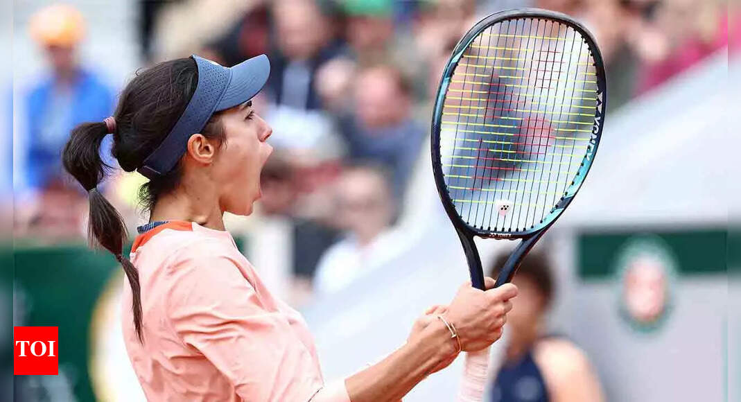 French Open: Qualifier Danilovic rallies to oust Vekic | Tennis News - Times of India