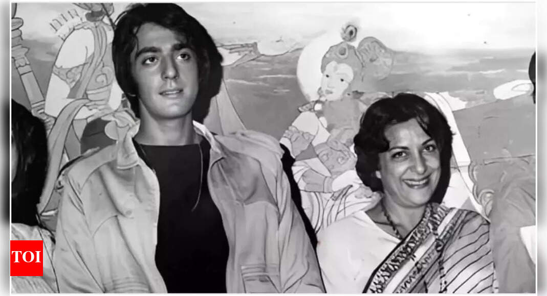 Sanjay Dutt pays tribute to mom Nargis on birth anniversary with unseen ...