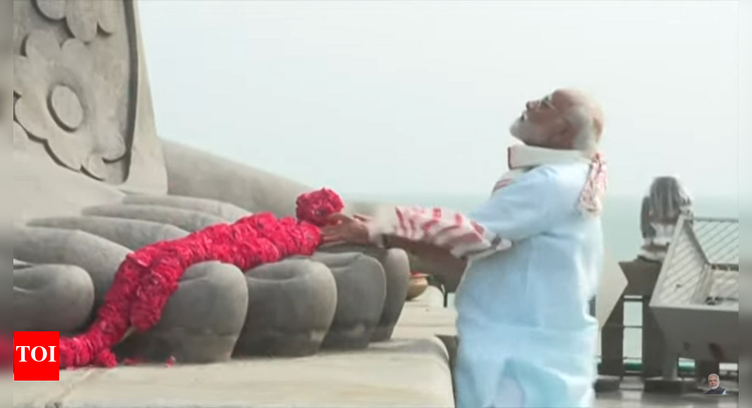 PM Modi completes his 45-hour long meditation at Kanniyakumari | India ...