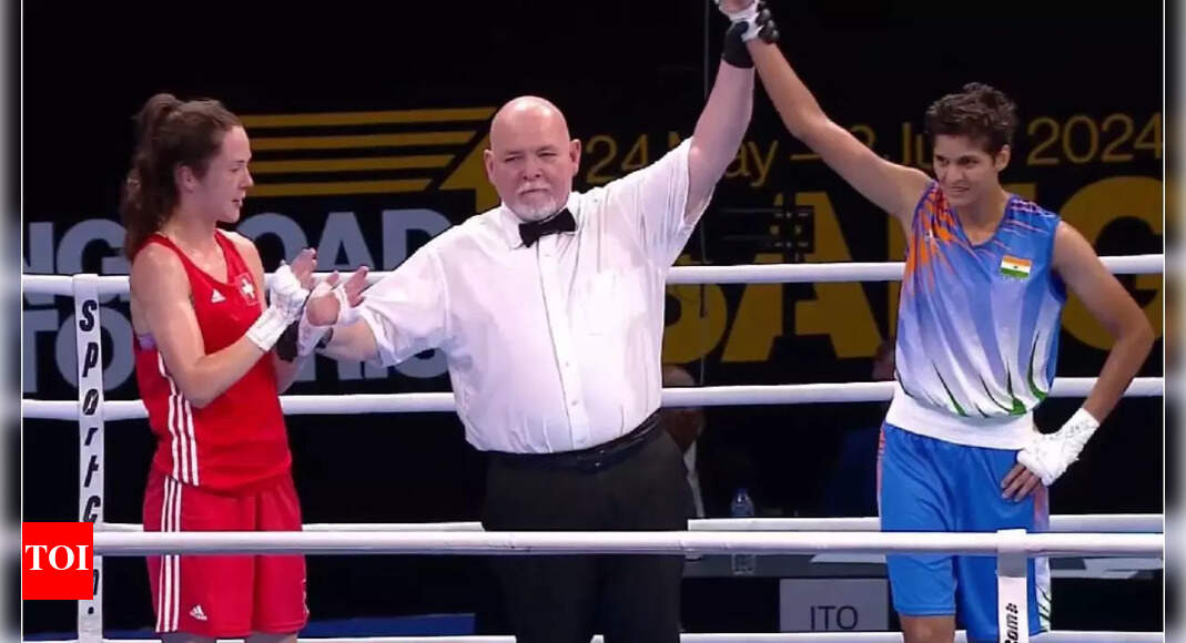 Jaismine Lamboria secures commanding victory at World Olympic Boxing Qualifier | Boxing News ...